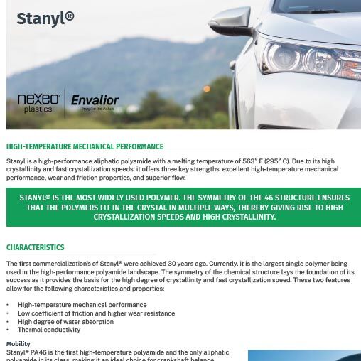 Envalior Engineering Materials | Authorized N. American Distributor | Nexeo Plastics